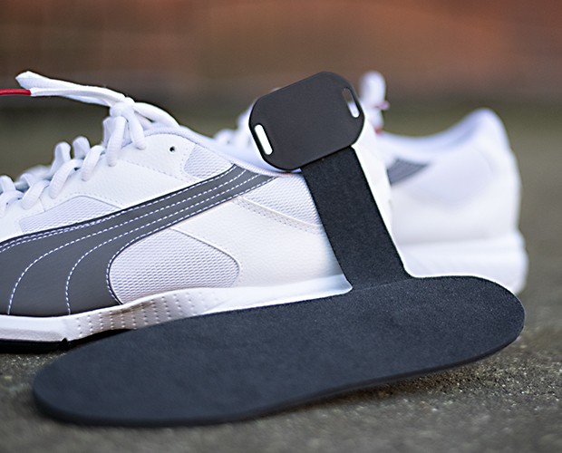 Shoe insoles with pressure sensors